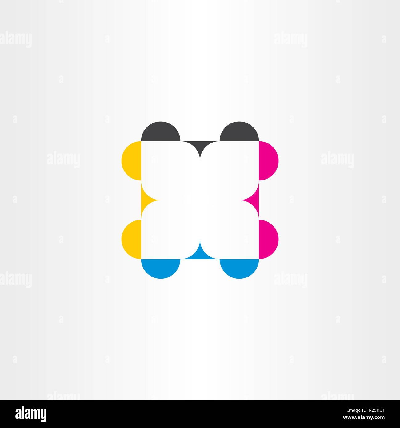 invisible square business logo Stock Vector Image & Art - Alamy