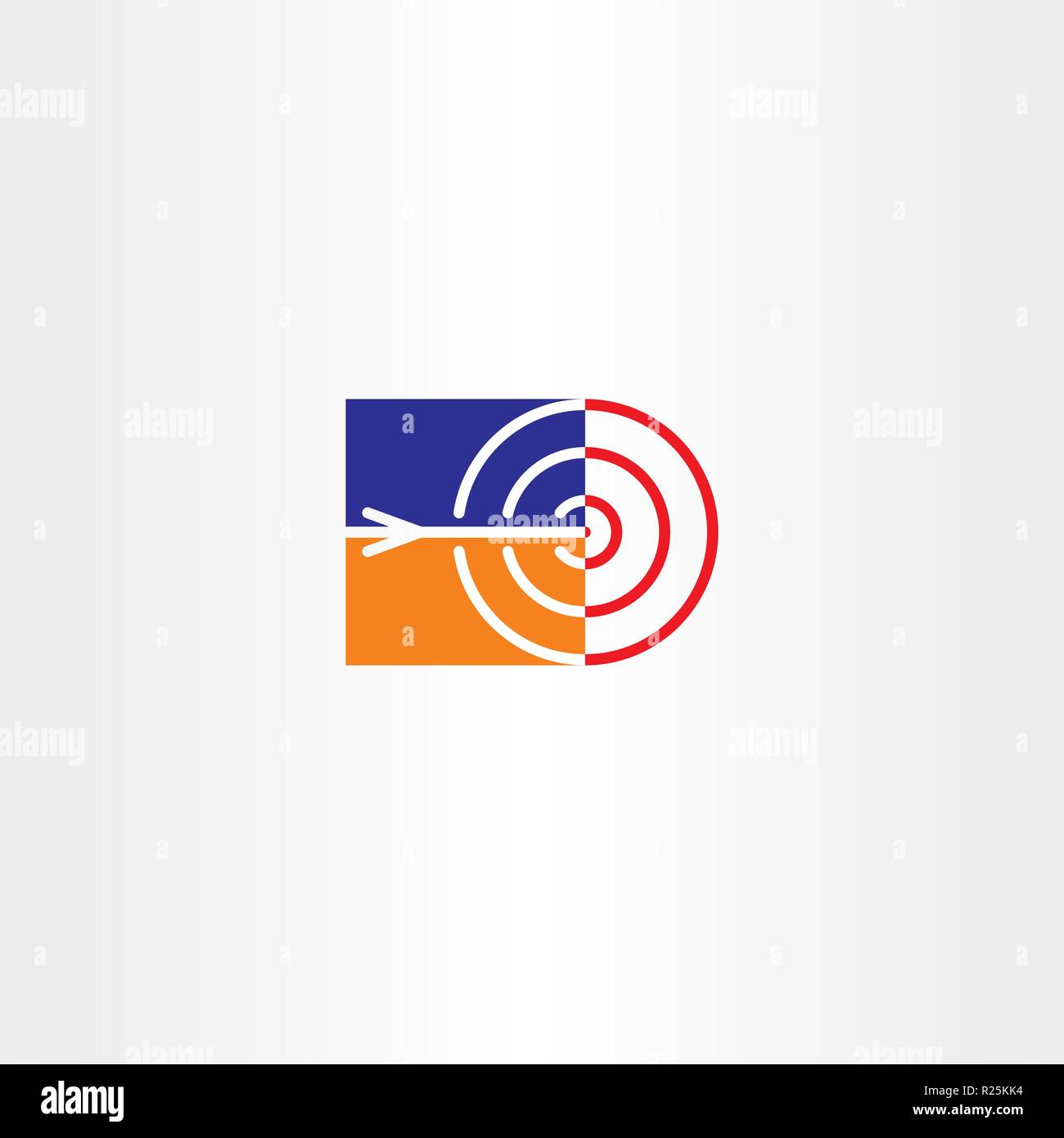 target and arrow point vector icon Stock Vector Image & Art - Alamy