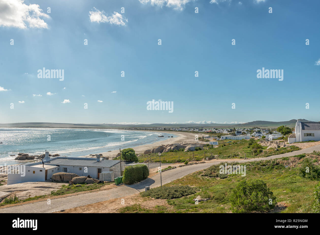 PATERNOSTER, SOUTH AFRICA, AUGUST 21, 2018: A view of Paternoster on ...