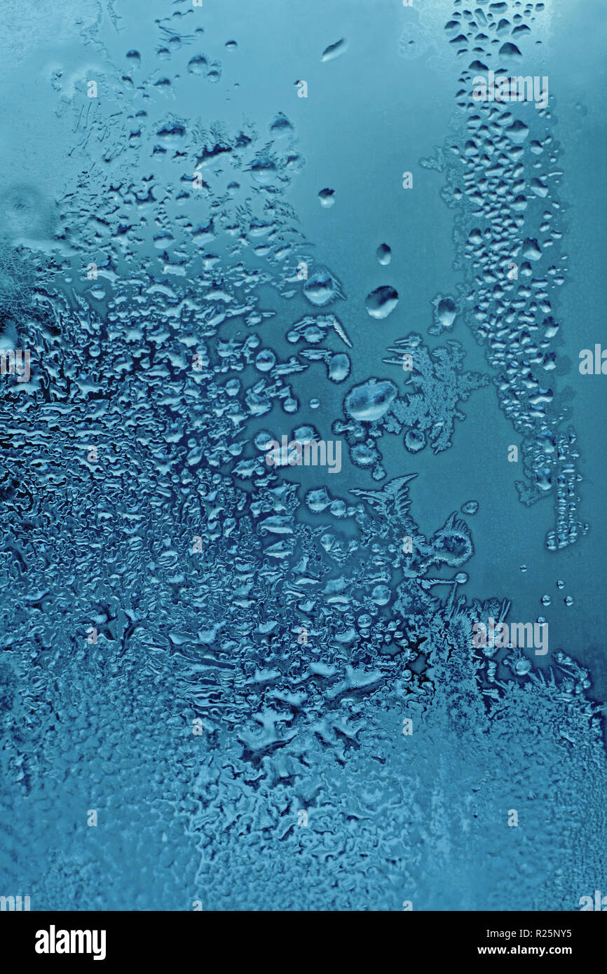 natural water drops and frost texture Stock Photo - Alamy
