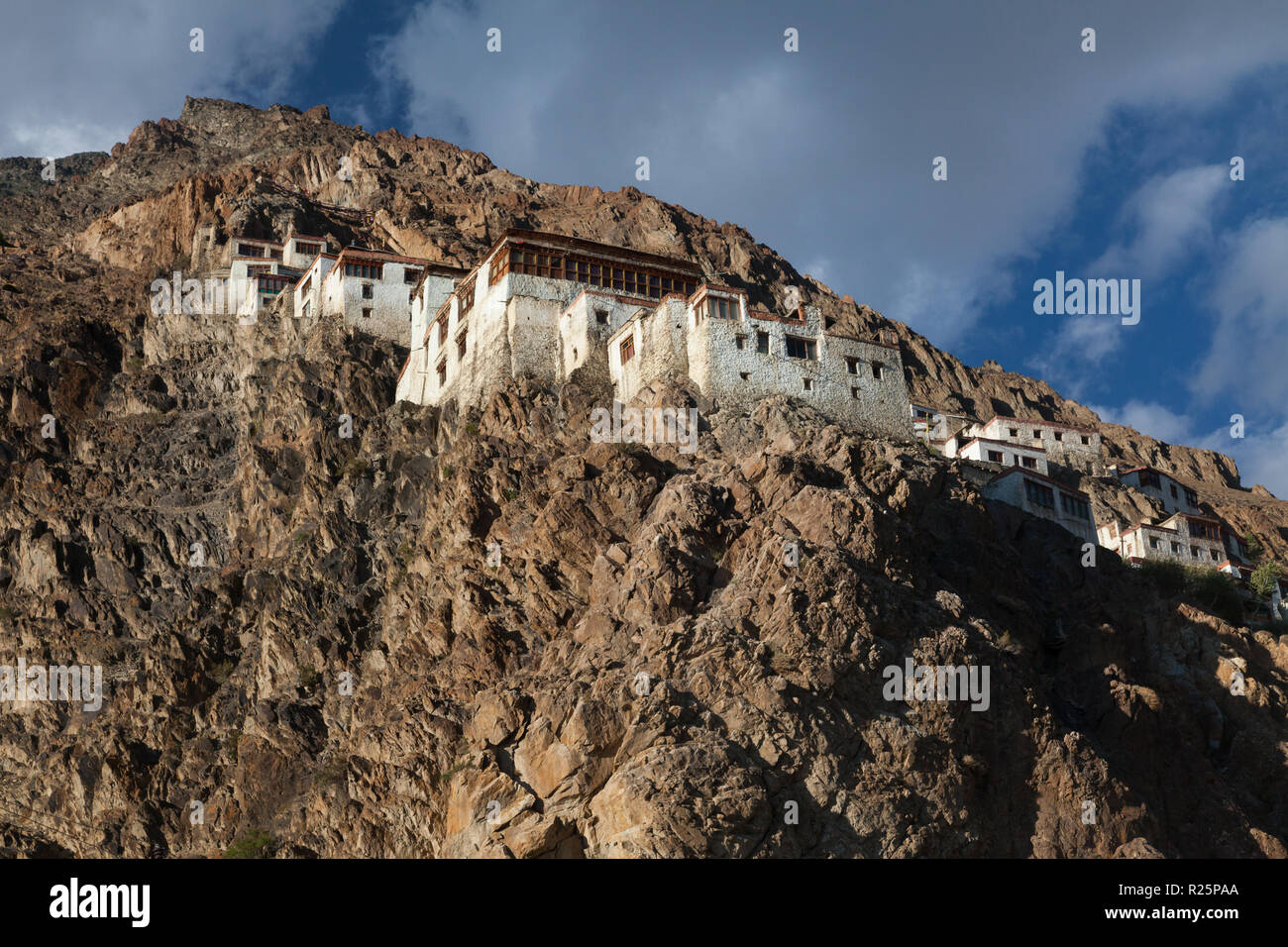 Buildings of Karsha Monastery, Zanskar, Jammu and Kashmir, India Stock Photo - Alamy