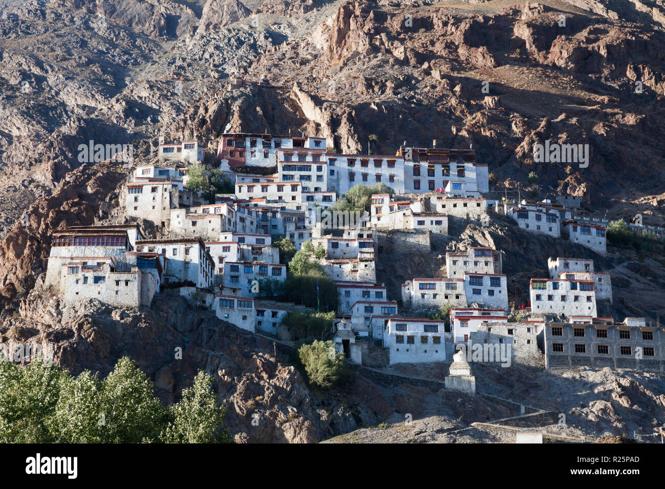 Karsha Monastery, Zanskar, Jammu and Kashmir, India Stock Photo - Alamy
