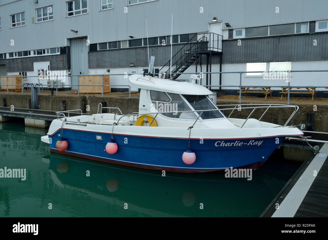 Boats in marina, trafalgar wharf, portchester Stock Photo - Alamy