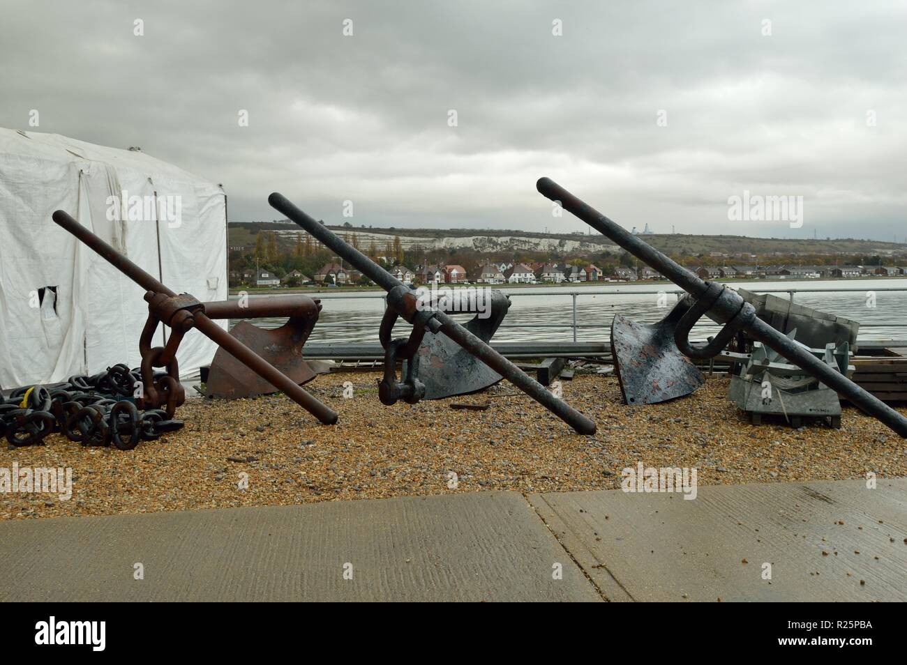 Ship Anchors High Resolution Stock Photography and Images - Alamy
