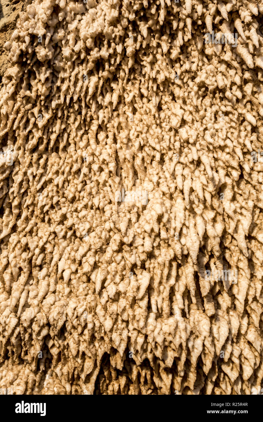 Salt rocks by Urmia Lake in North-West region of Iran on September 26 ...