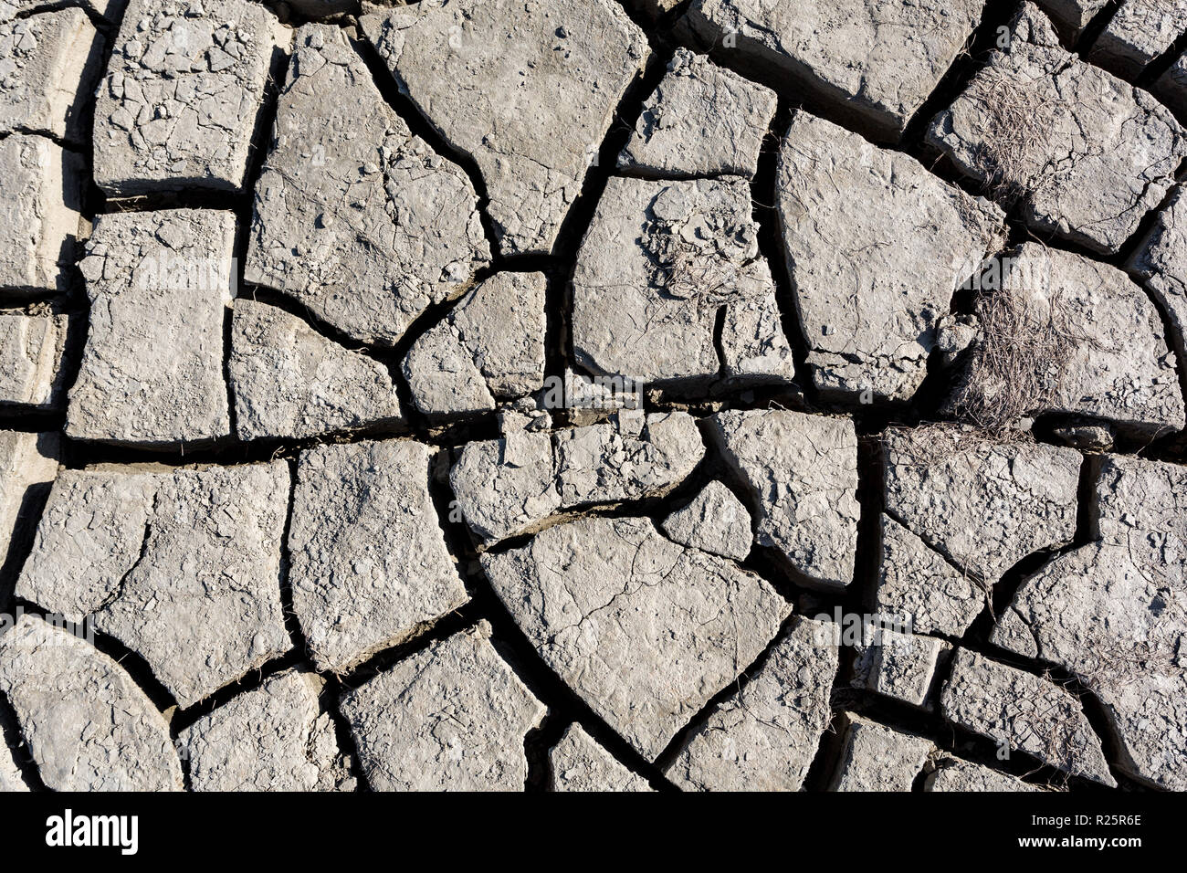 Dry and cracked soil Stock Photo - Alamy