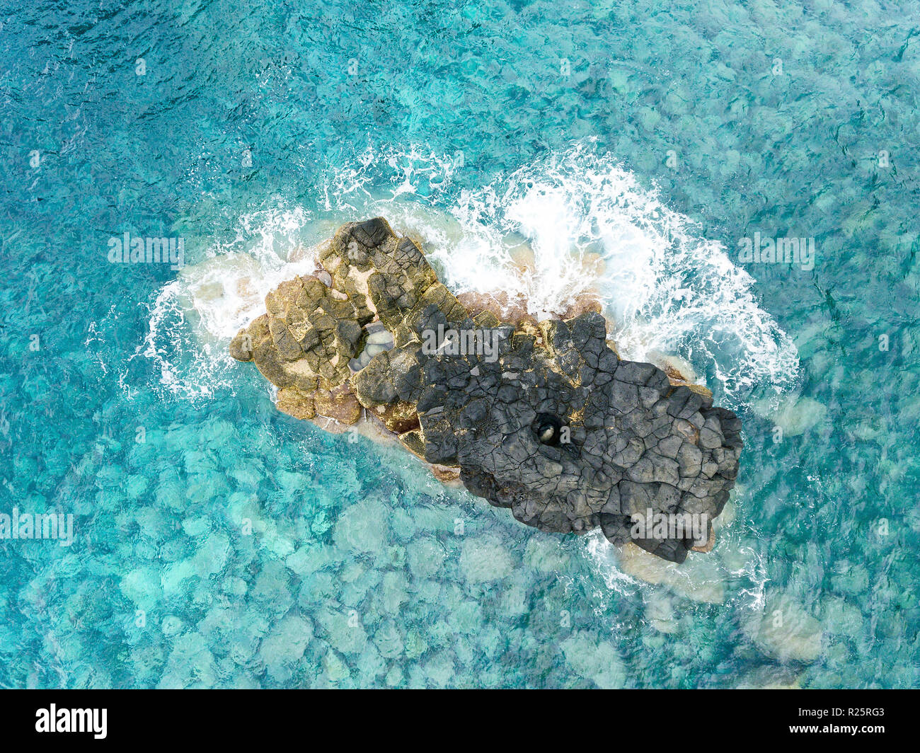 Madeira island rocks at ribeira da janela hi-res stock photography and ...