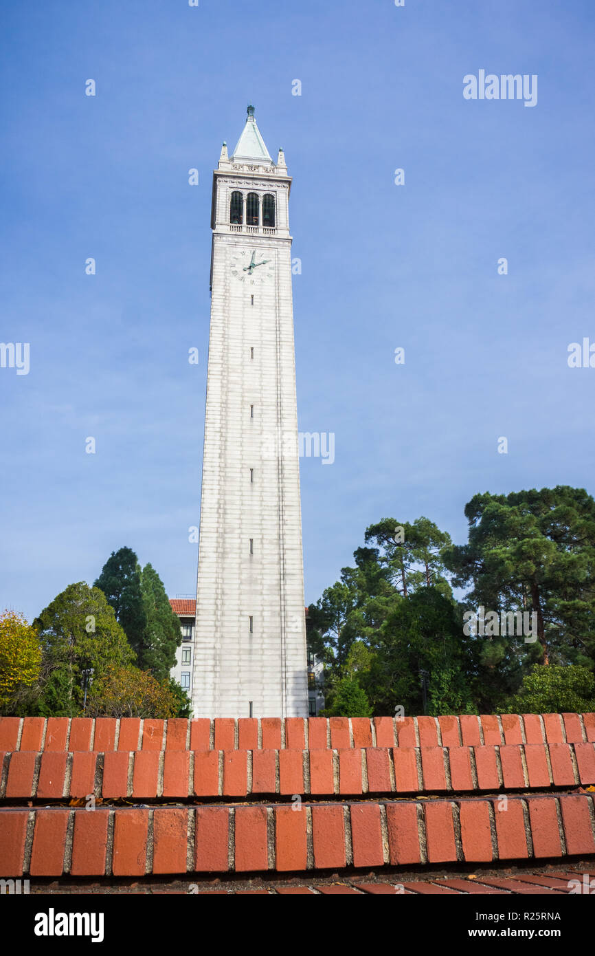 Sather tower university of california hi-res stock photography and ...