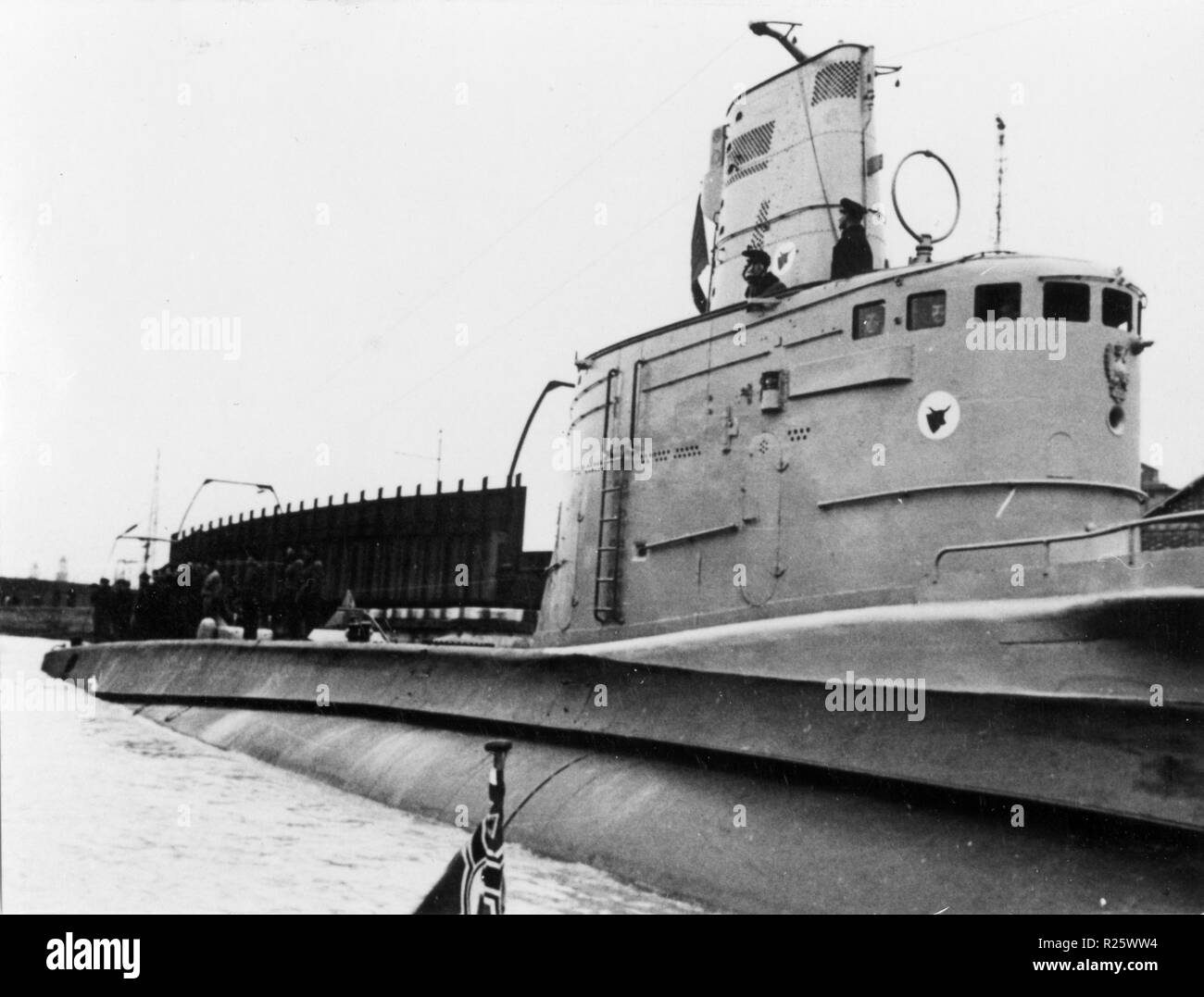 Bordeaux submarine base Black and White Stock Photos & Images - Alamy