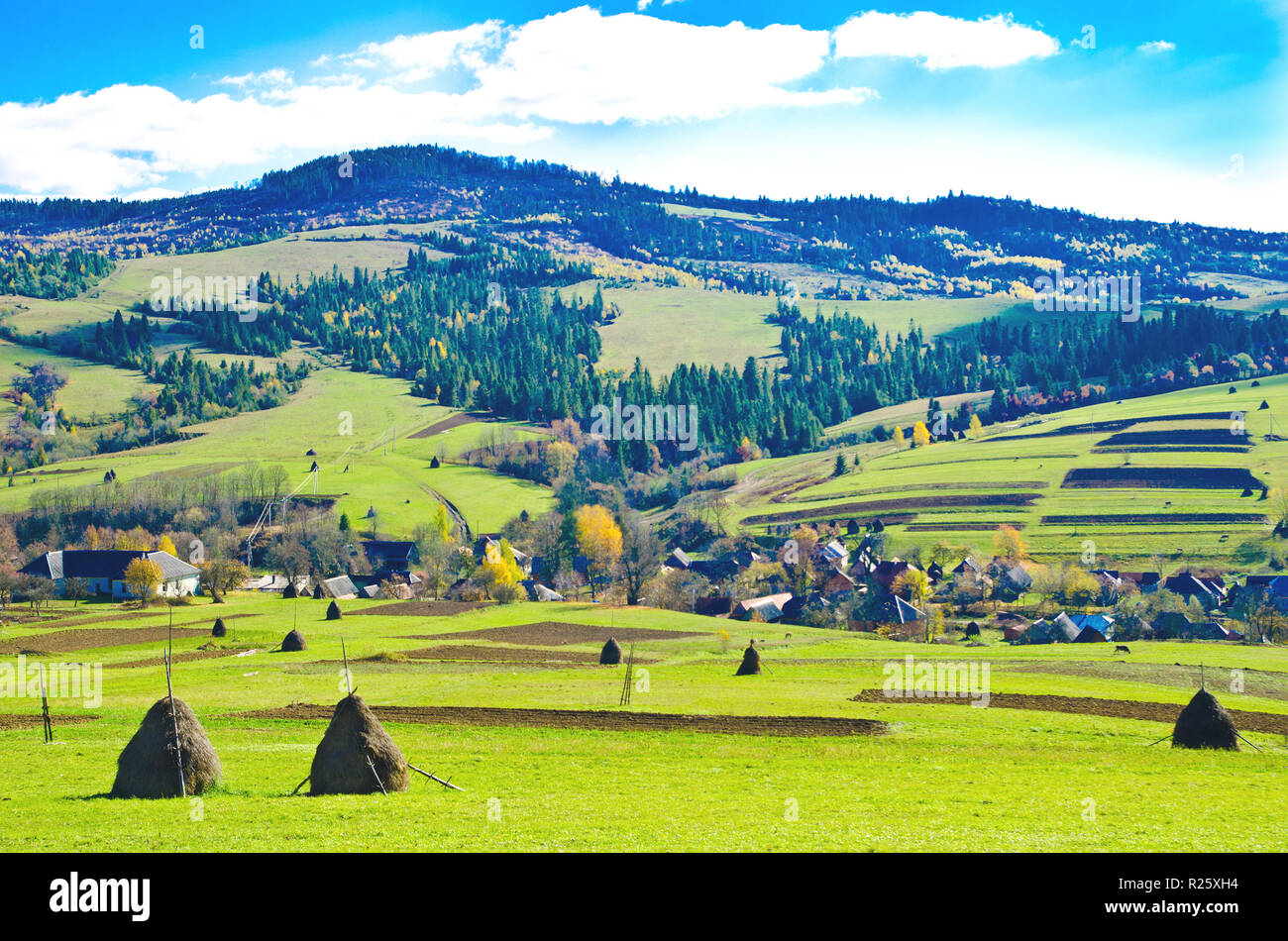 Beautiful ukrainian countryside spring hi-res stock photography and ...