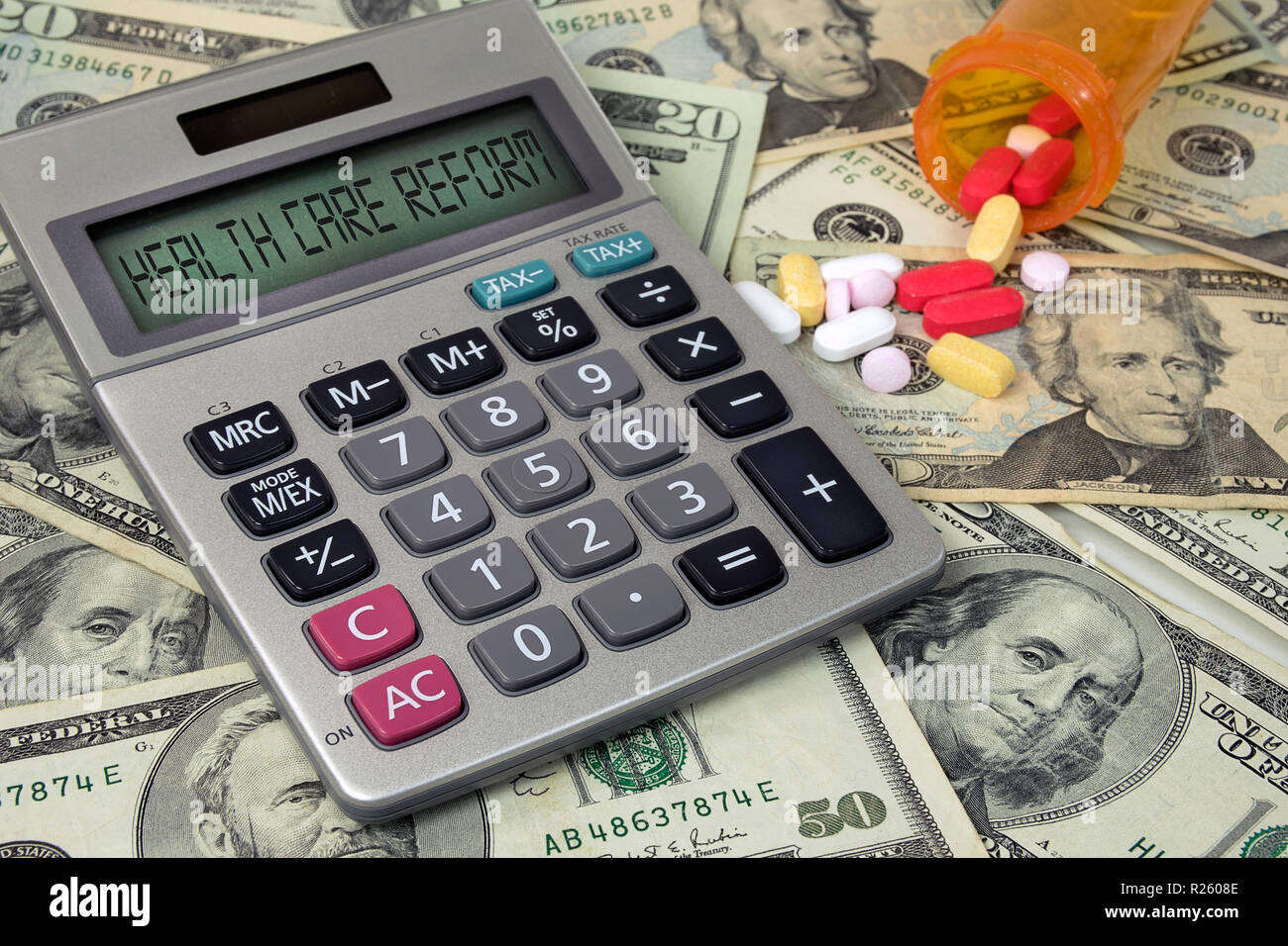 Prescription drugs and money hi-res stock photography and images - Alamy