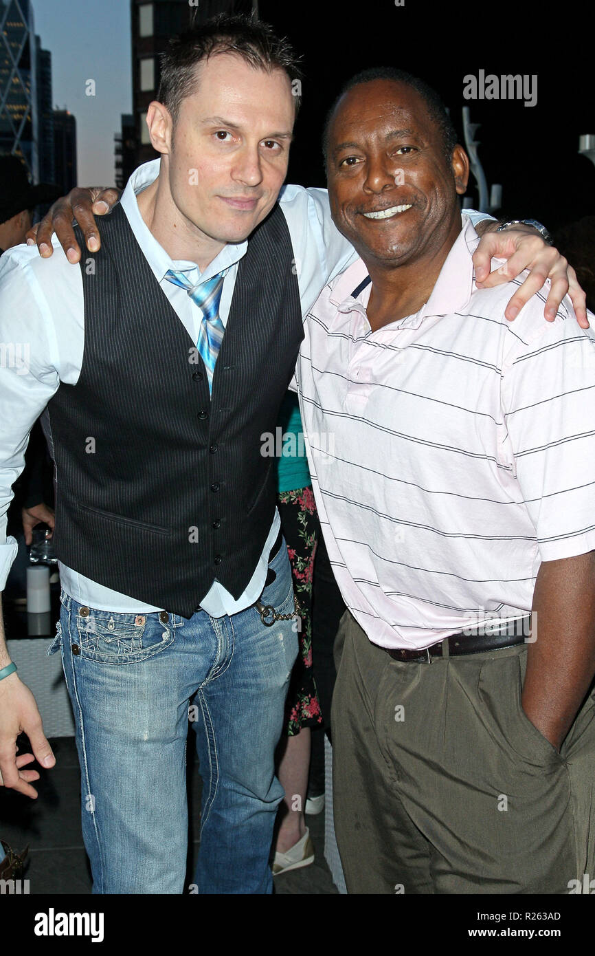 NEW YORK, NY - JUNE 05: Keith Collins and Billy Sample attend the Retro ...