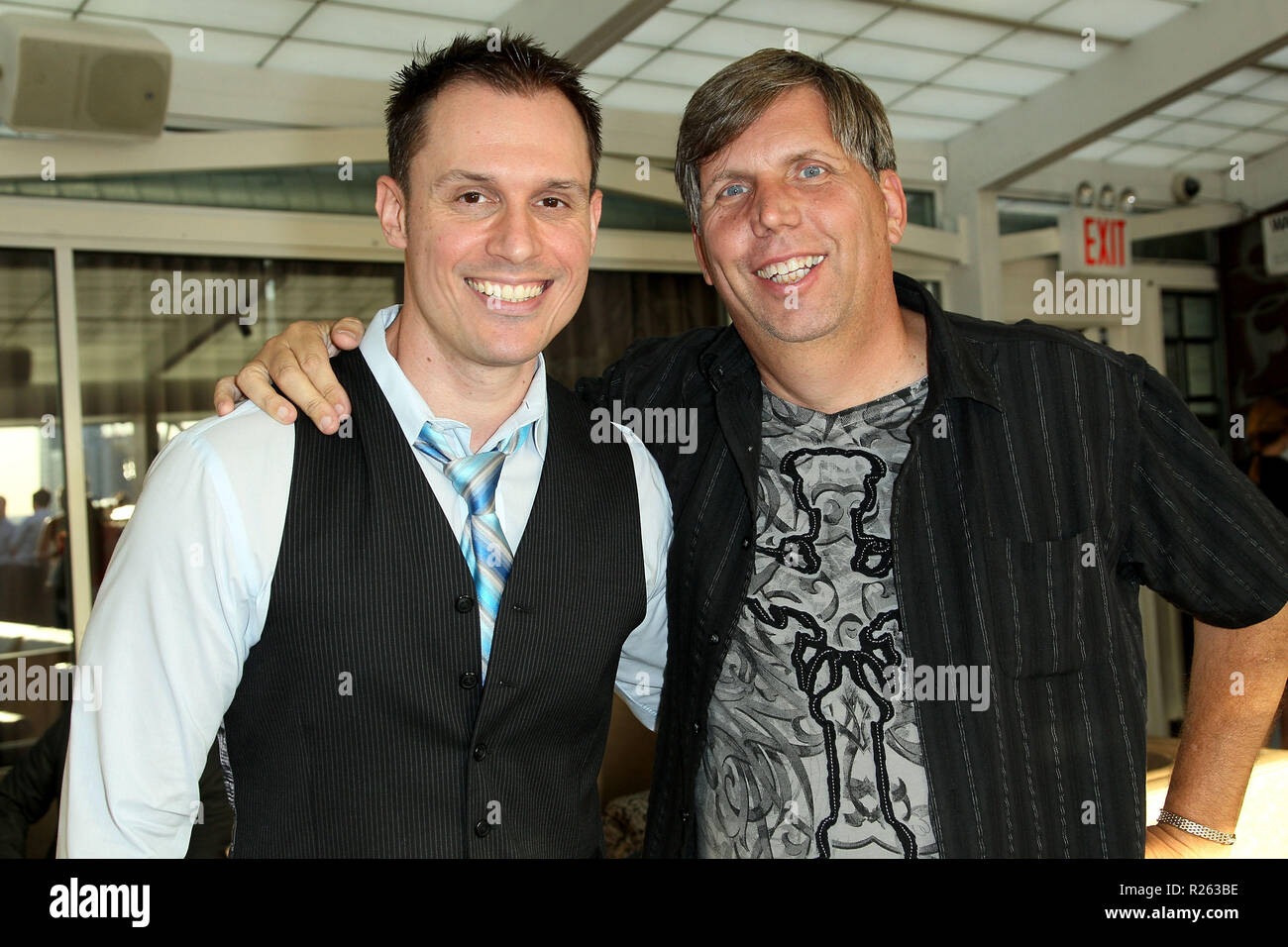 NEW YORK, NY - JUNE 05: Keith Collins and Bob Borneman attend the Retro ...