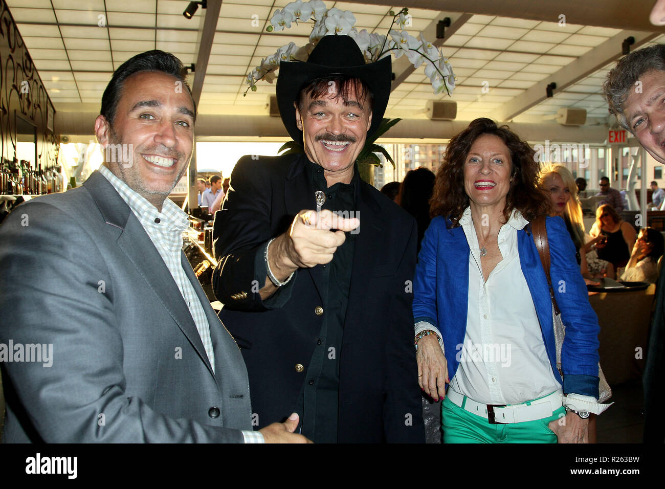 NEW YORK, NY - JUNE 05: Joe Vicari, Randy Jones and Bara de Cabrol ...