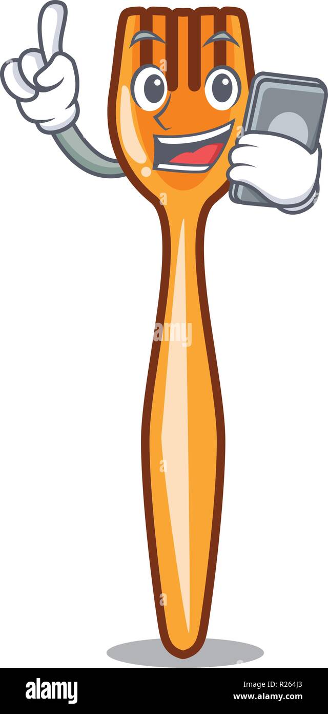 Telephone fork Stock Vector Images - Alamy