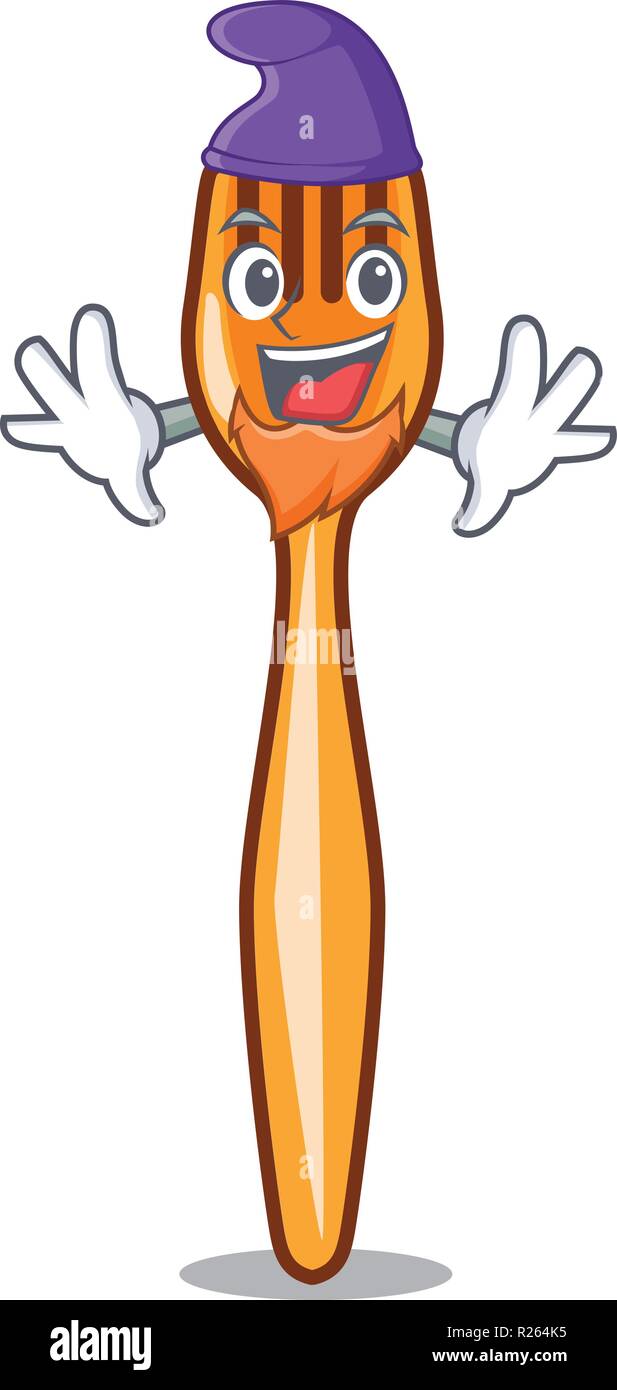 Elf fork on shape plastic character beautif Stock Vector Image & Art ...