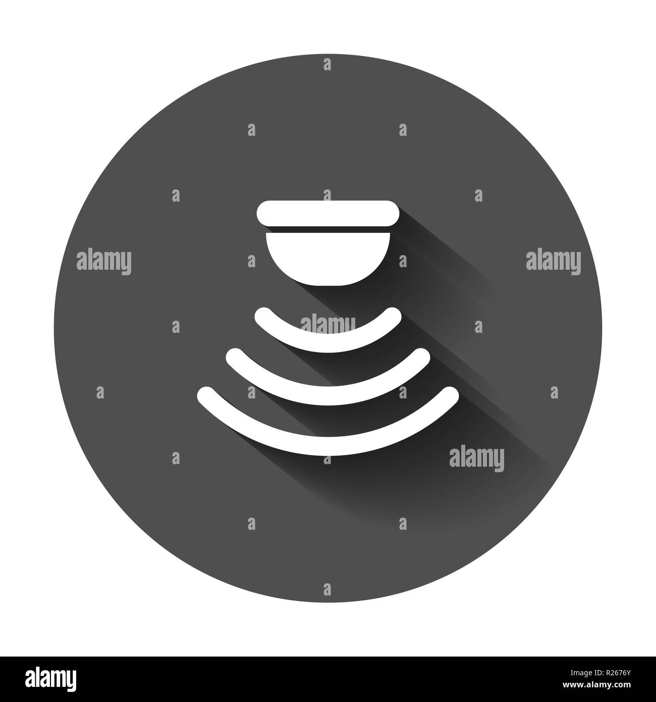 Motion sensor icon vector vectors hi-res stock photography and images ...