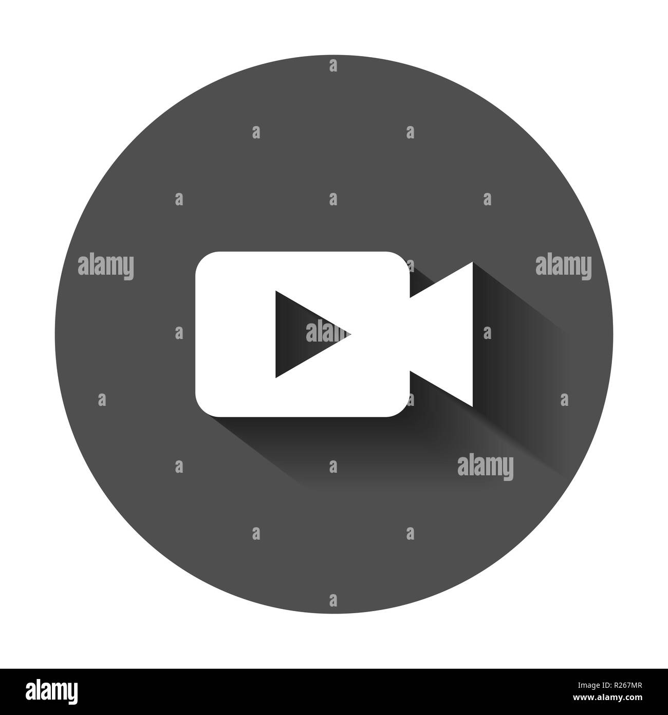 Camera app icon flat style hi-res stock photography and images - Alamy