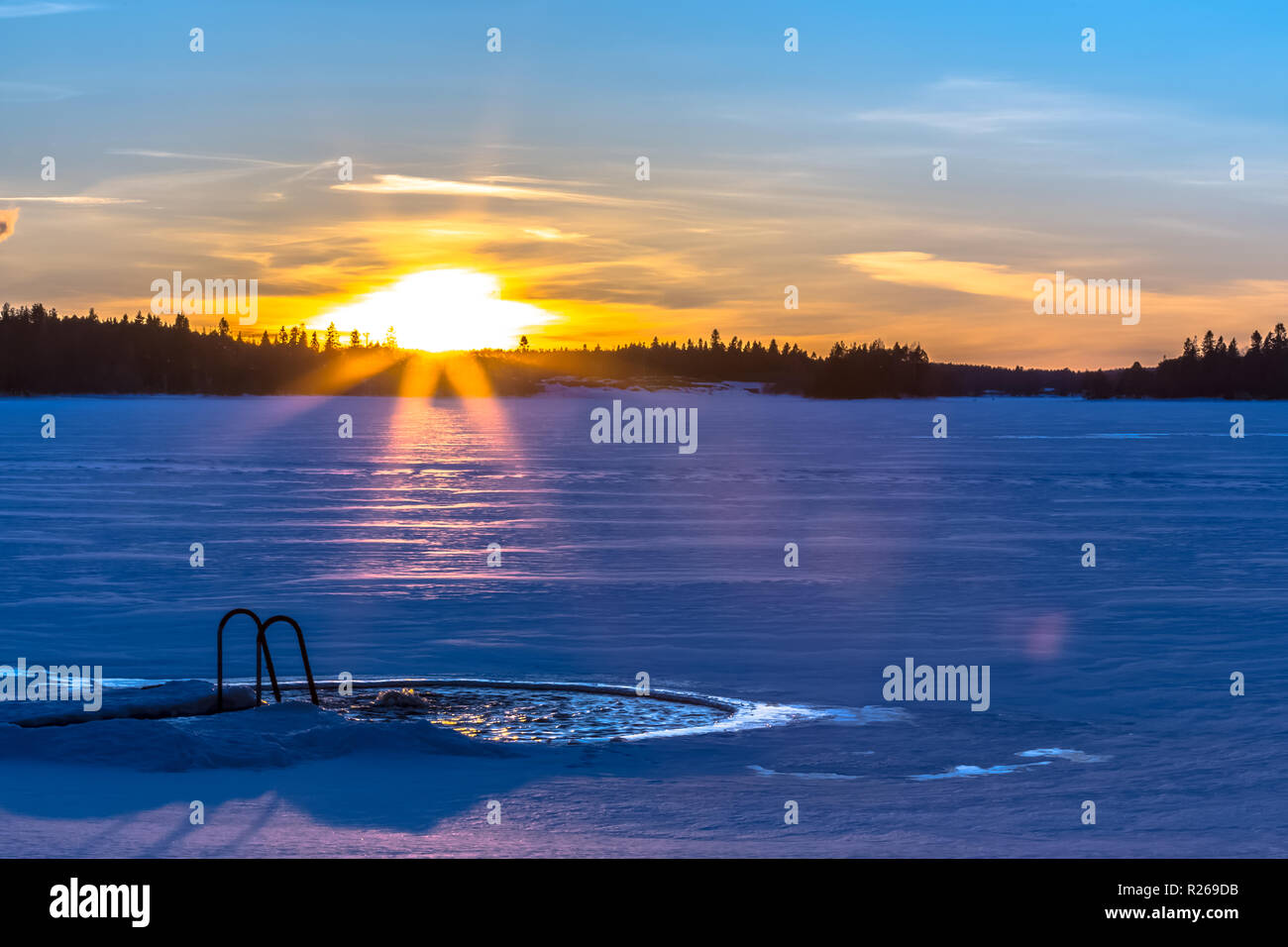 Ice swimming hi-res stock photography and images - Alamy