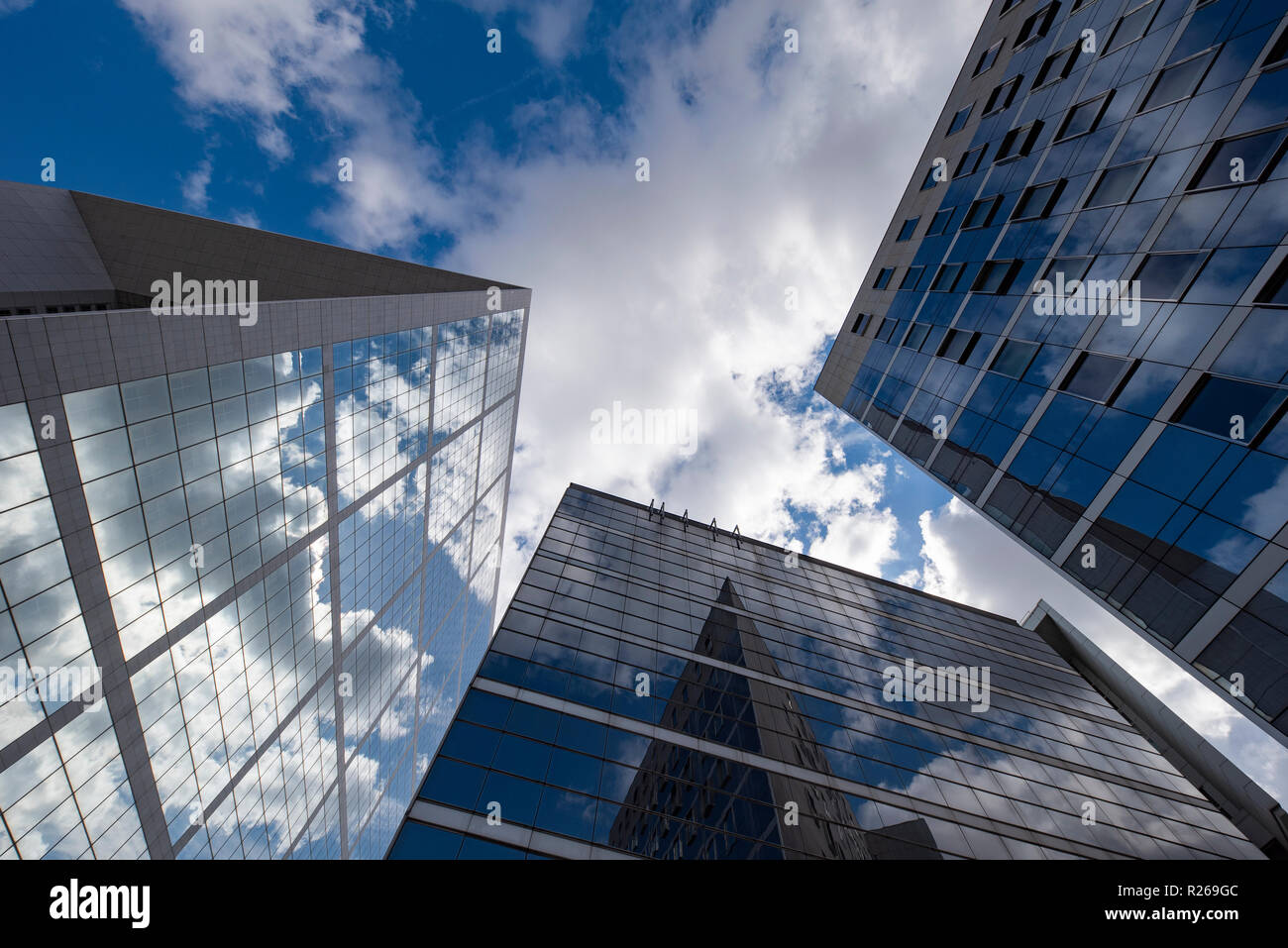 Modern business buildings Stock Photo - Alamy