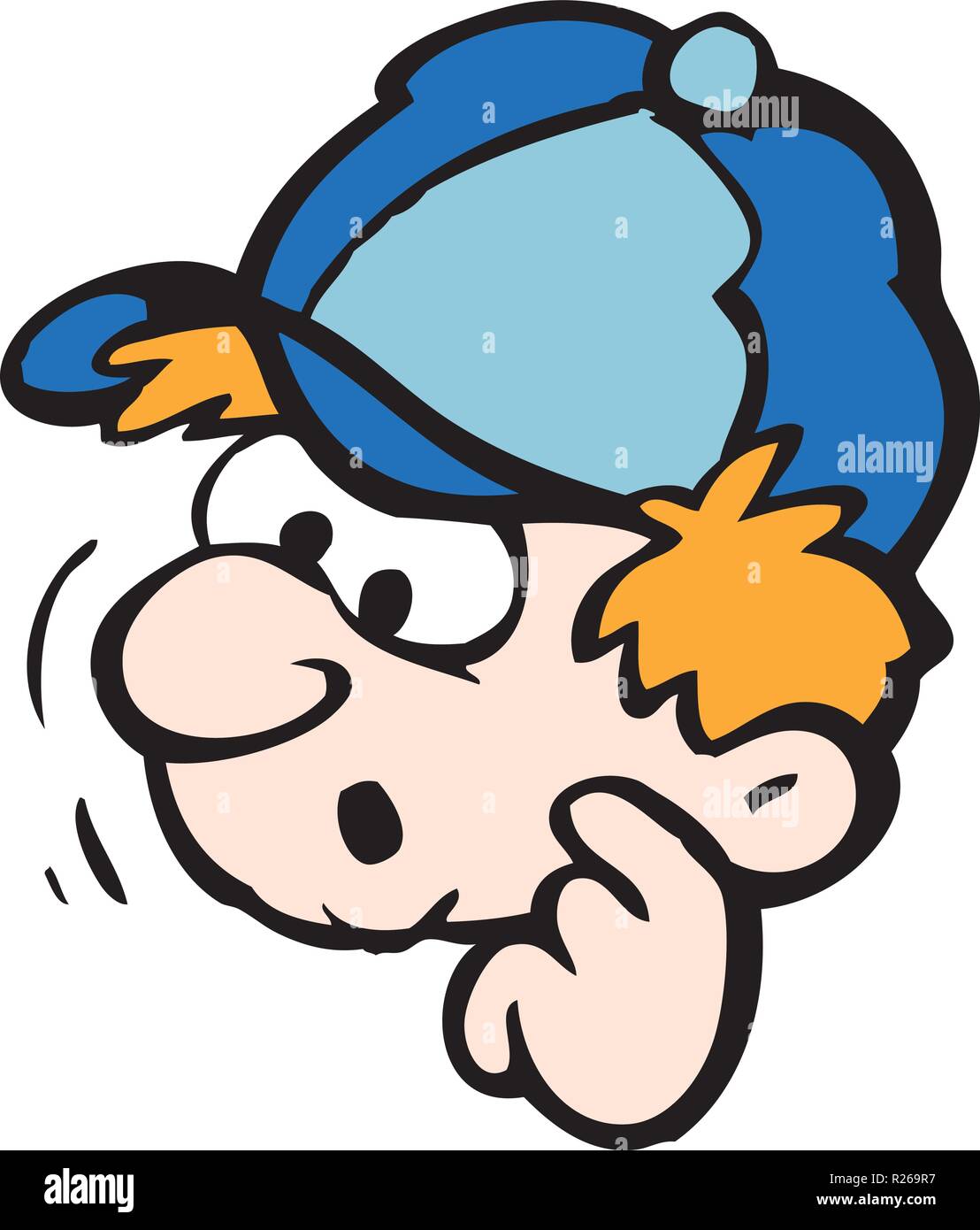 Thoughtful vector vectors hi-res stock photography and images - Alamy