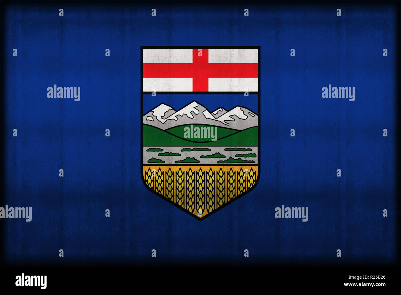 Old vintage flag alberta hi-res stock photography and images - Alamy
