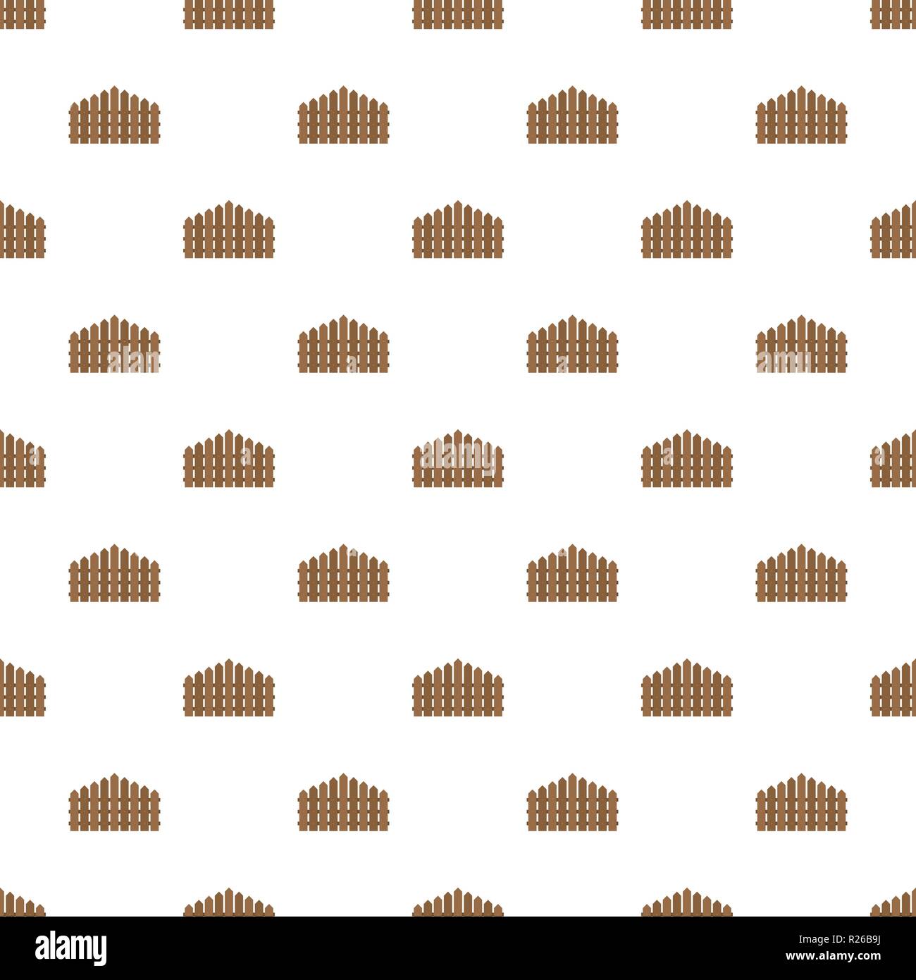 Triangular fence pattern seamless in flat style for any design Stock ...