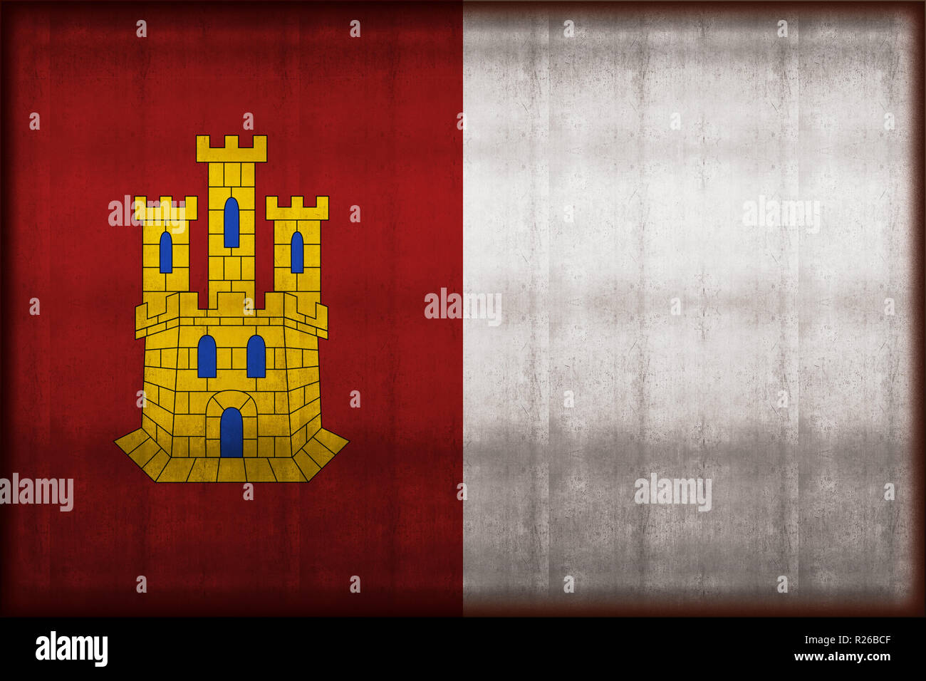 Castilla la mancha state flag hi-res stock photography and images - Alamy