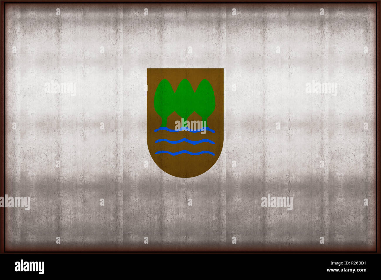 Gipuzkoa rusty flag illustration. Usable for background and texture ...