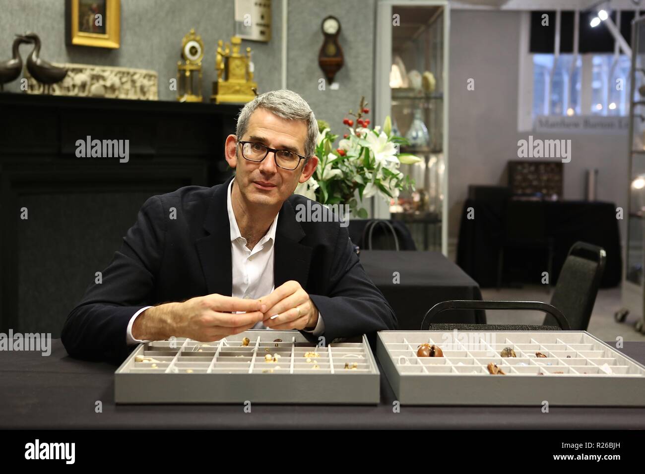 Artist Edmund De Waal putting on display his personal collection of ...