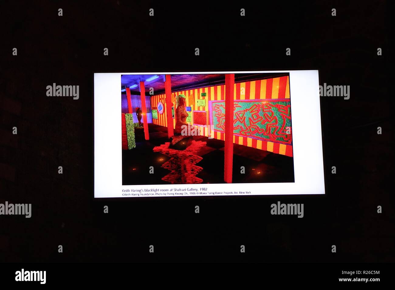 Tate Presents First UK Keith Haring Show Stock Photo - Alamy
