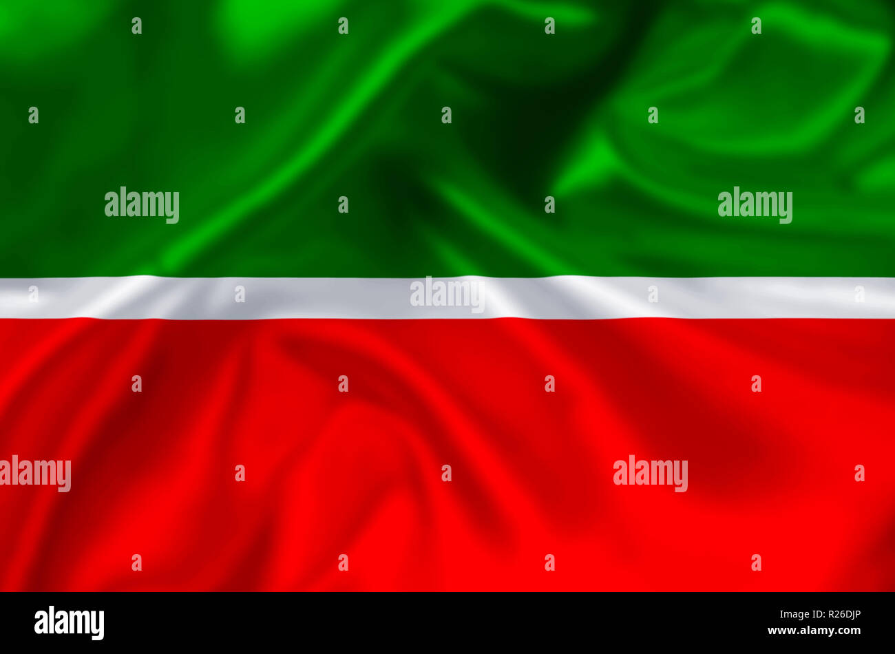 Tatarstan waving and closeup flag illustration. Perfect for background ...