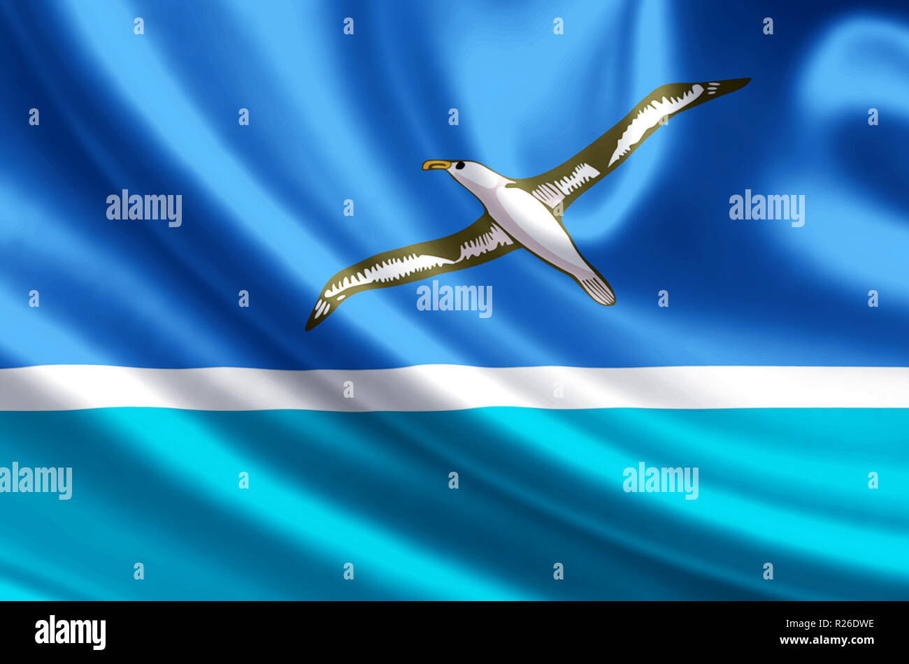 Midway Islands waving and closeup flag illustration. Perfect for ...