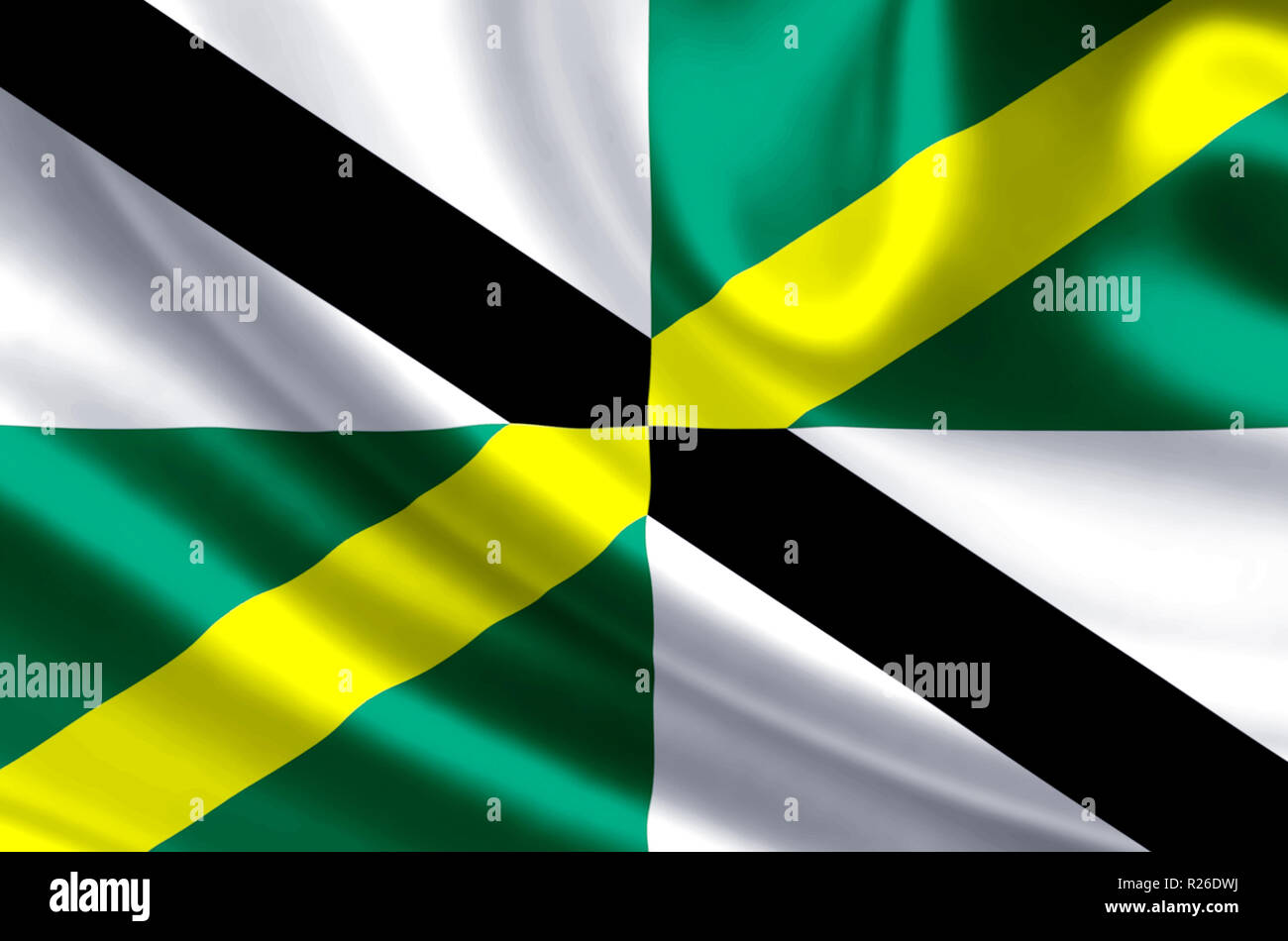 Monterey California waving and closeup flag illustration. Perfect for ...