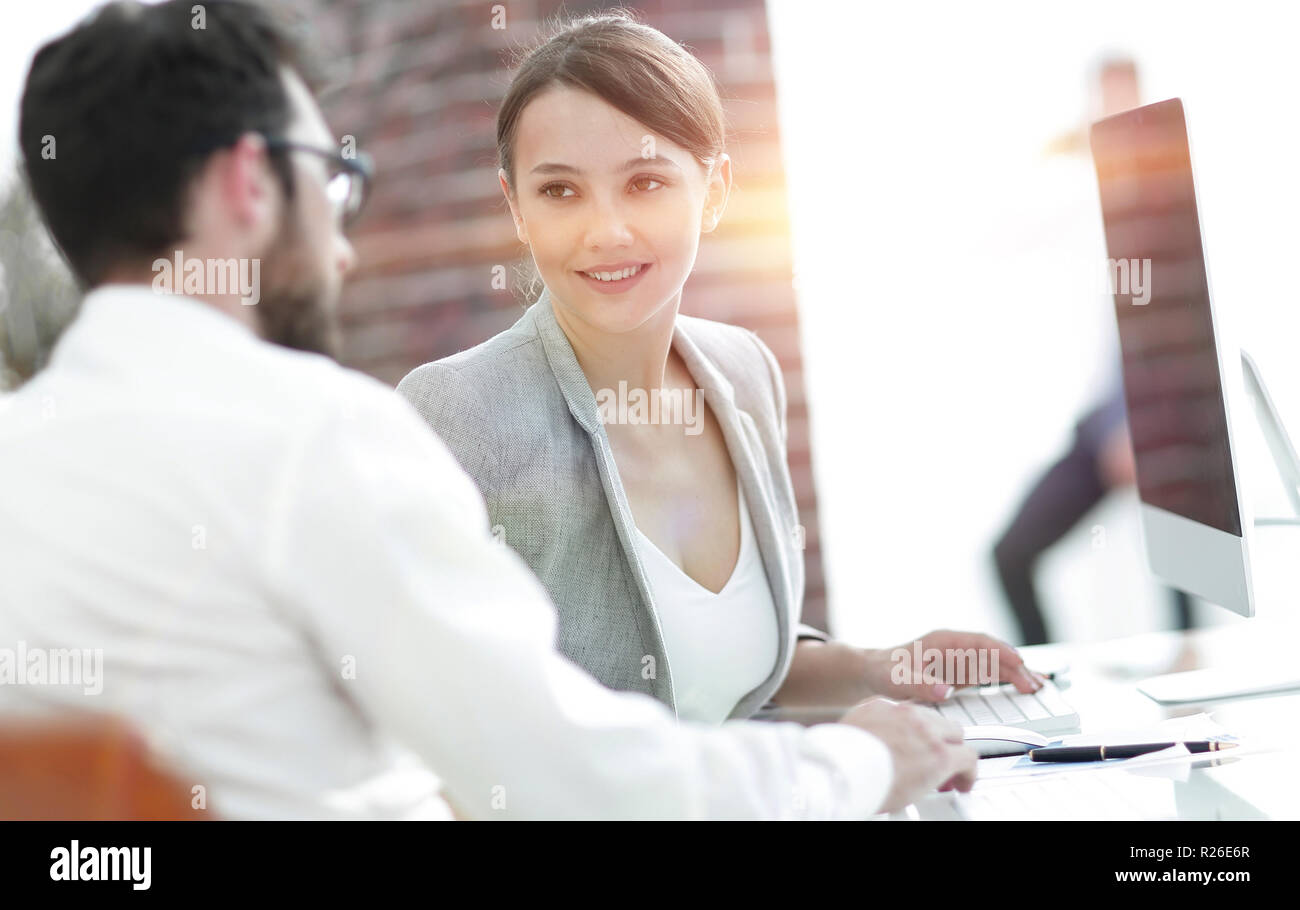 office staff in the workplace Stock Photo - Alamy