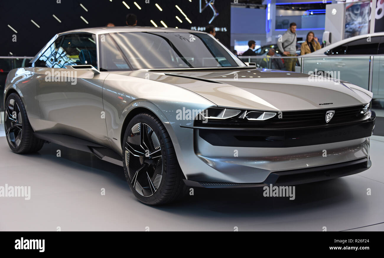 Peugeot e-legend concept, Mondial Paris Motor Show, Paris, France ...