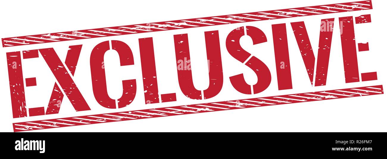 textured red Stamp on white background illustration Stock Vector Image ...