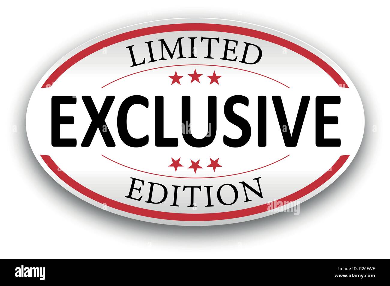 Limited edition text on Stock Vector Images - Alamy