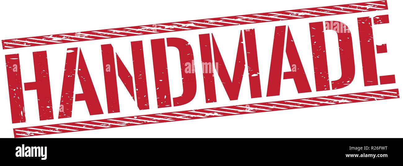 textured red Stamp on white background illustration Stock Vector Image ...