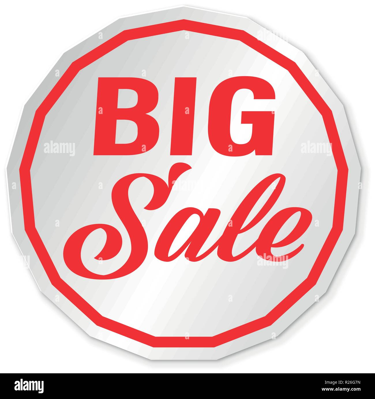 round web price banner on white background Stock Vector Image & Art - Alamy