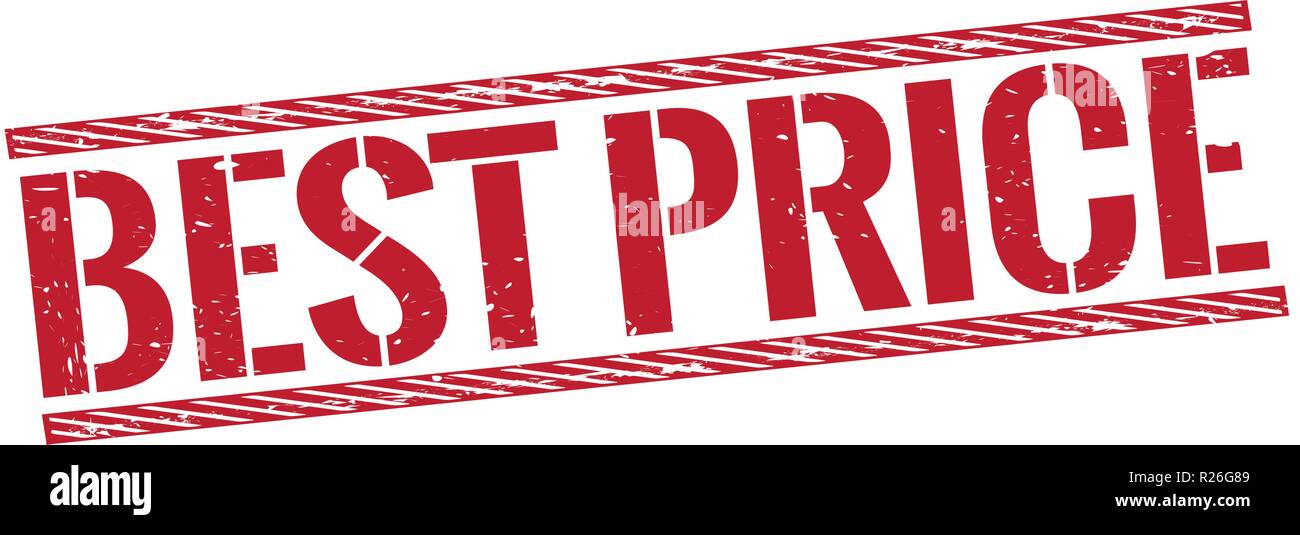 textured red Stamp on white background illustration Stock Vector Image ...