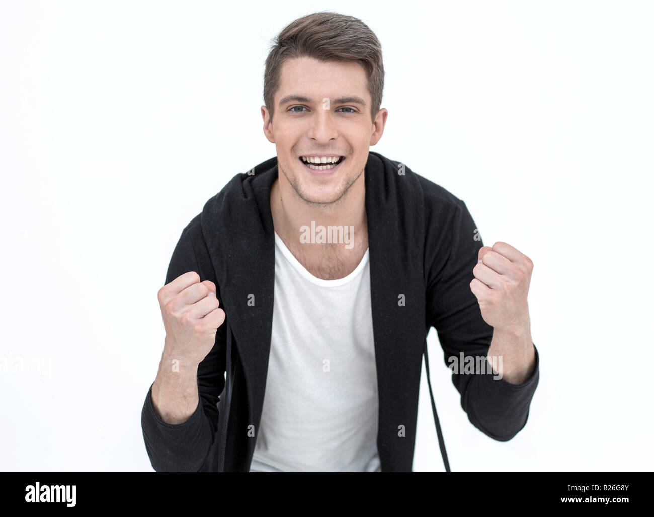 portrait of a confident modern guy Stock Photo - Alamy