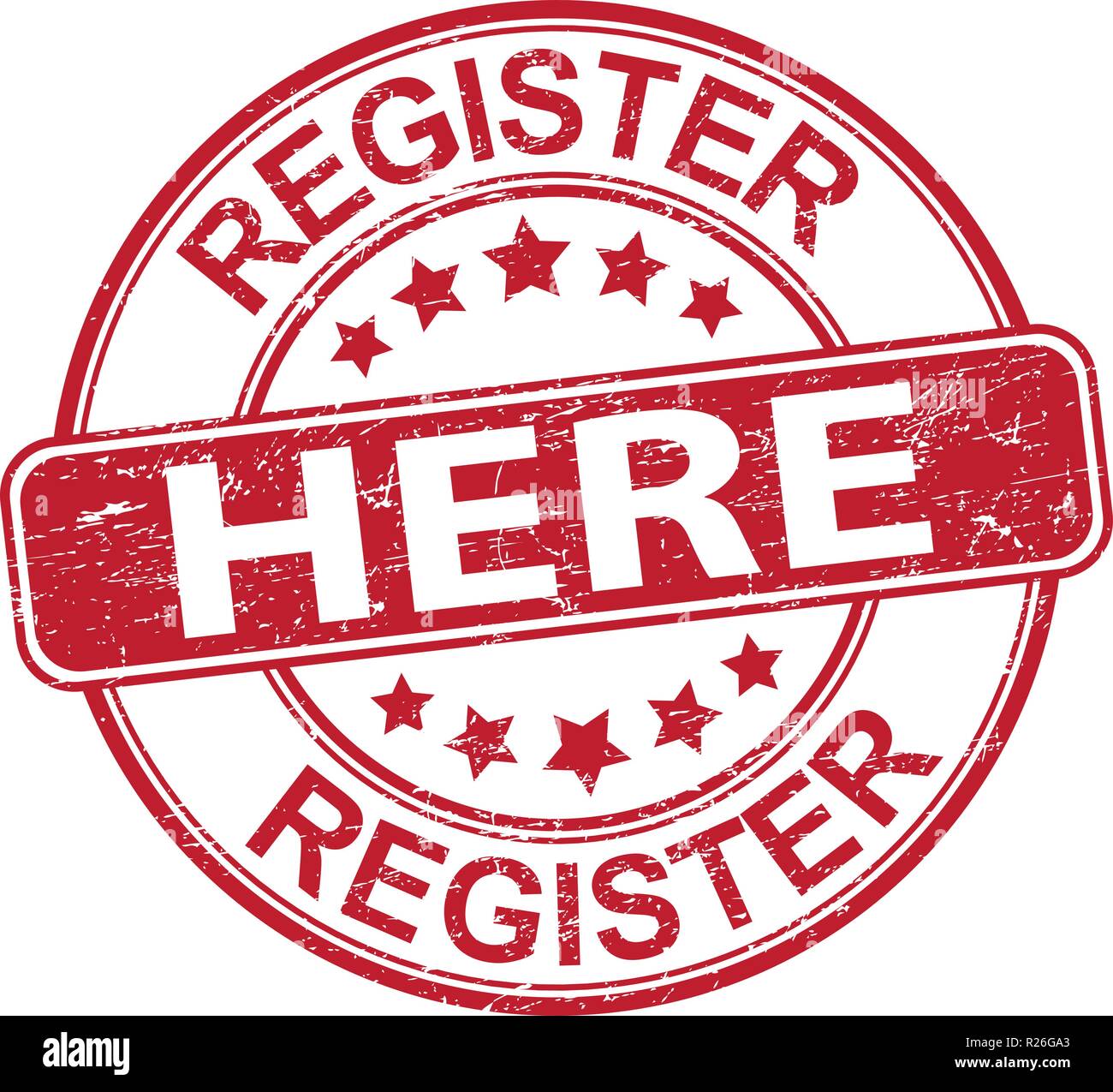 Stamp register Stock Vector Images - Alamy