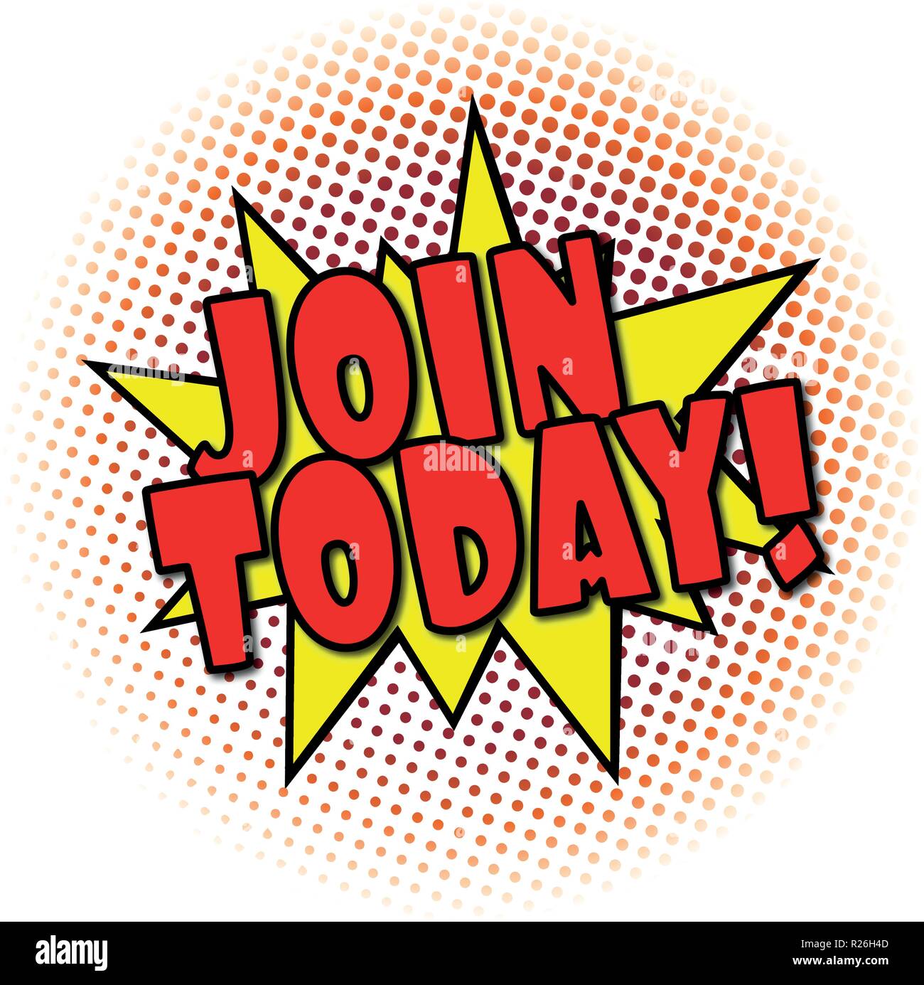 comic explosion with dots on white BACKGROUND Stock Vector Image & Art ...