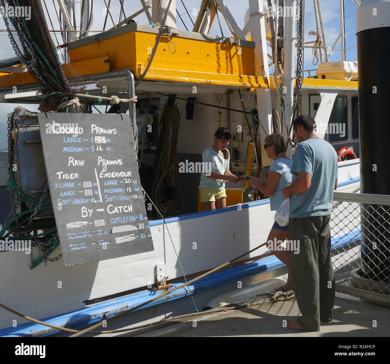 Australian fishing trawler hi-res stock photography and images - Alamy