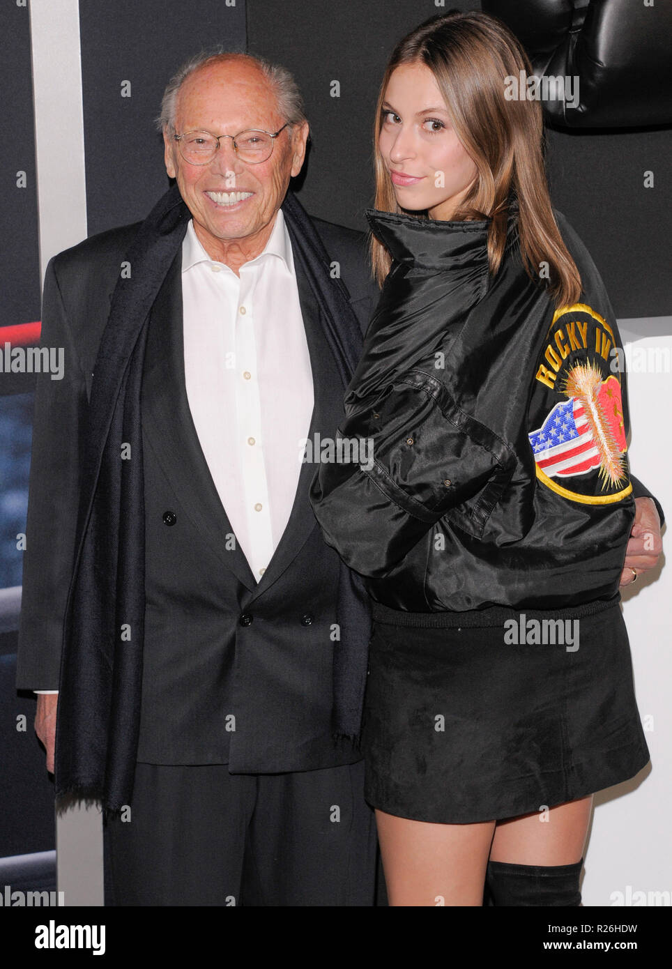 New York, NY - November 14, 2018: Irwin Winkler and Maya Winkler attend ...