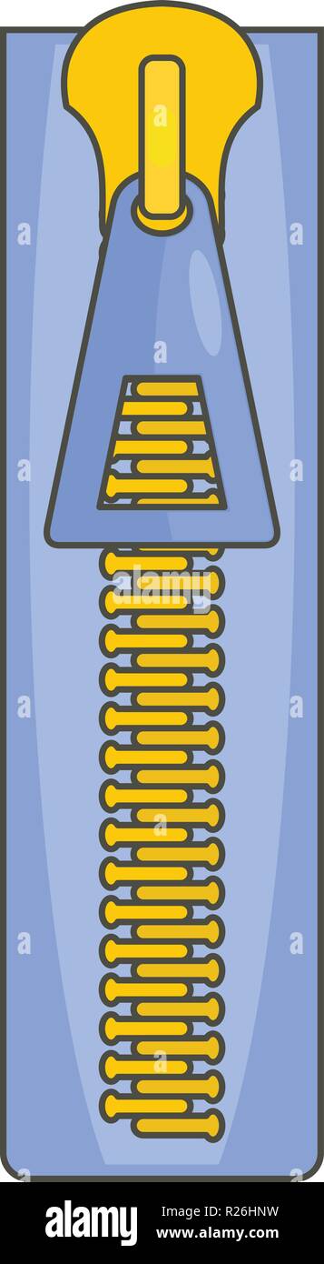 Zip icon. Cartoon illustration of zip vector icon for web Stock Vector ...
