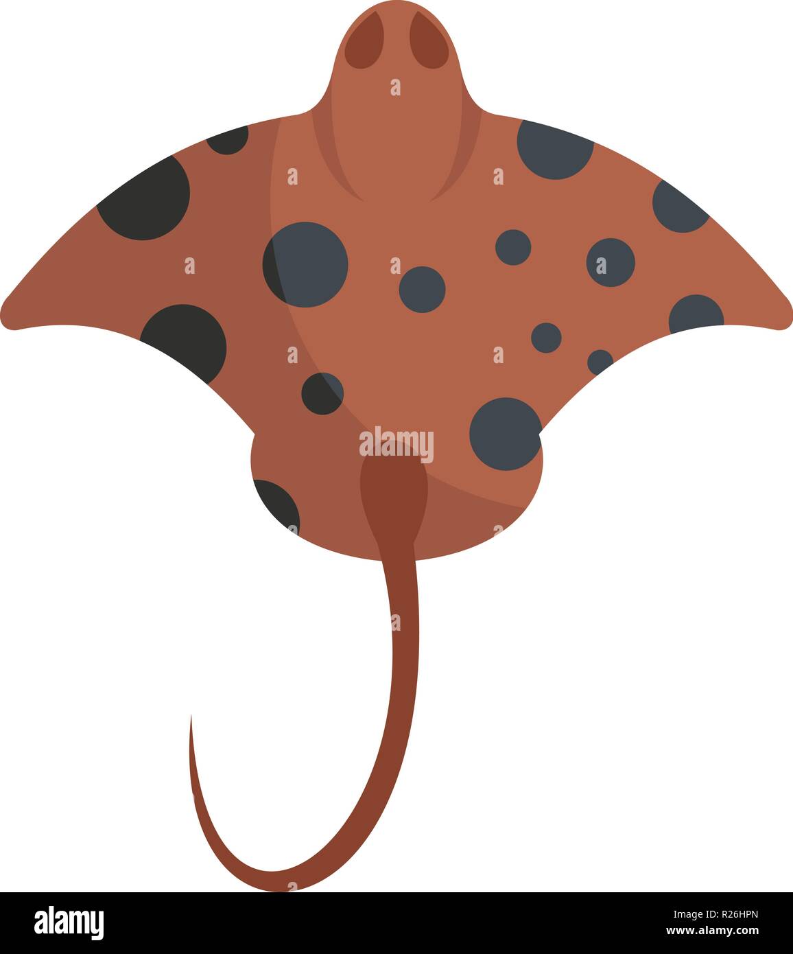 Stingray icon. Cartoon illustration of stingray vector icon for web ...