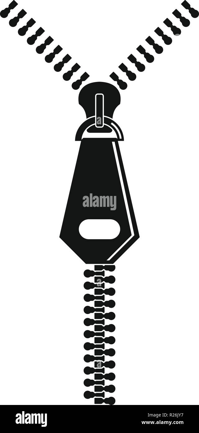 Zipper Icon Vector
