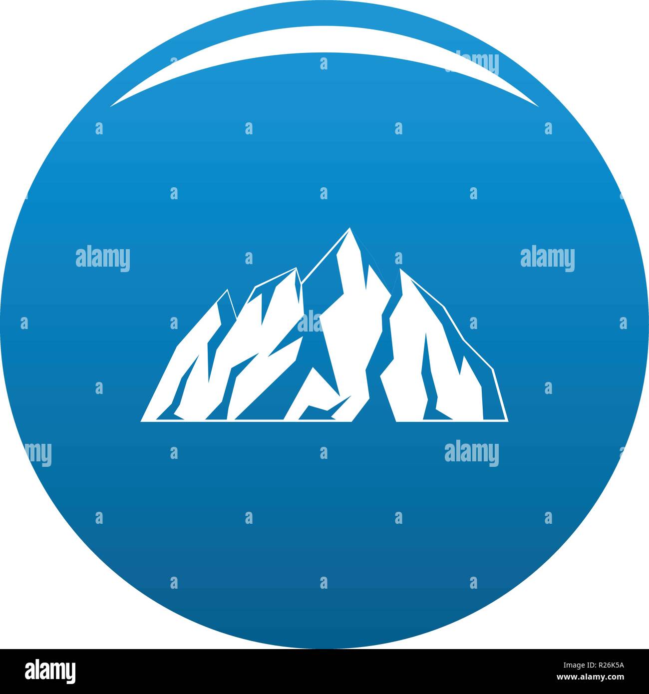 Book icon vector blue circle isolated on white background Stock Vector ...